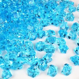 Blue Acrylic Ice Rocks for Glass Fillers | Glass Vases Depot